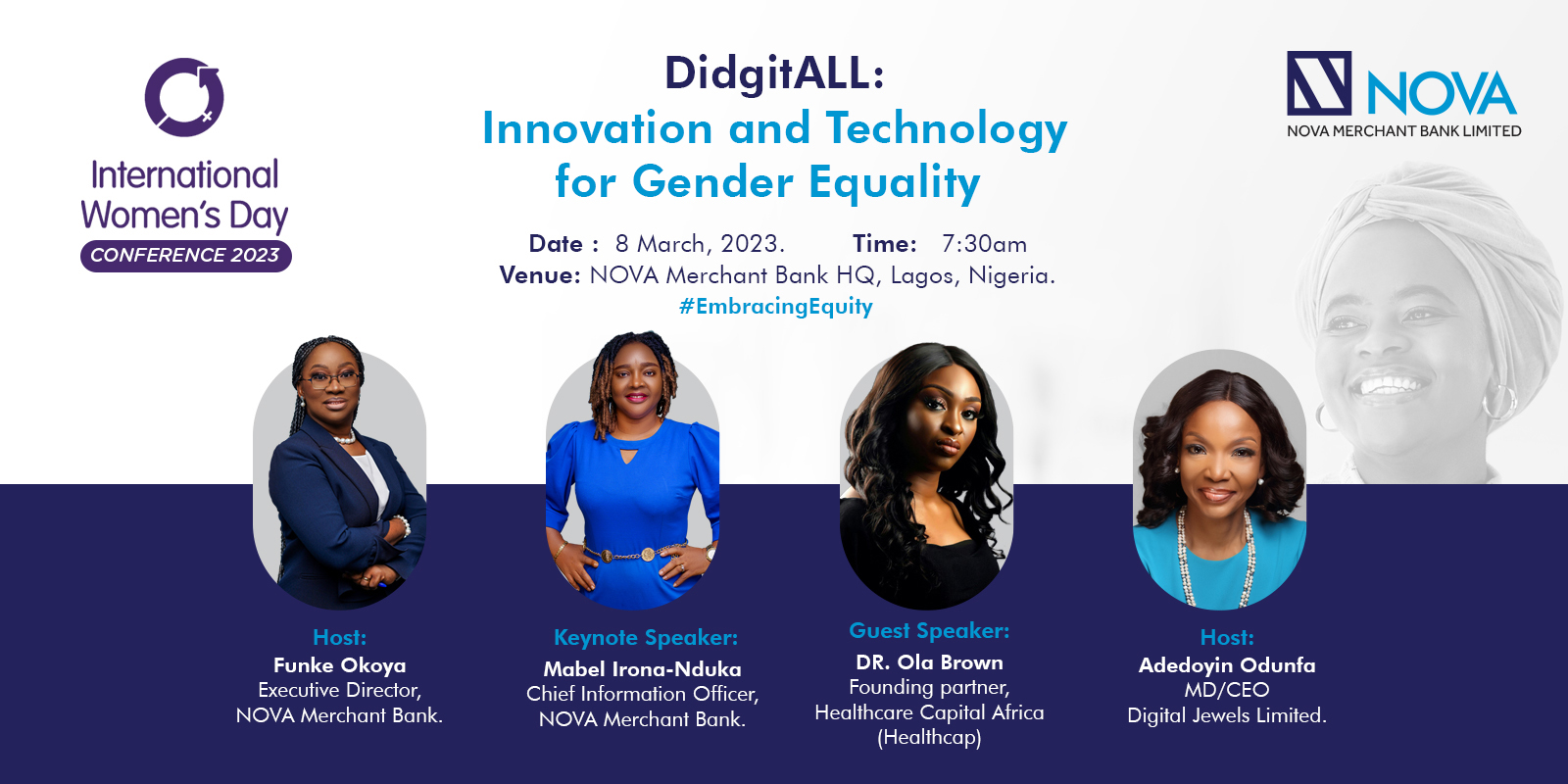 NOVA International Women's Day Conference 2023 - NOVA Bank